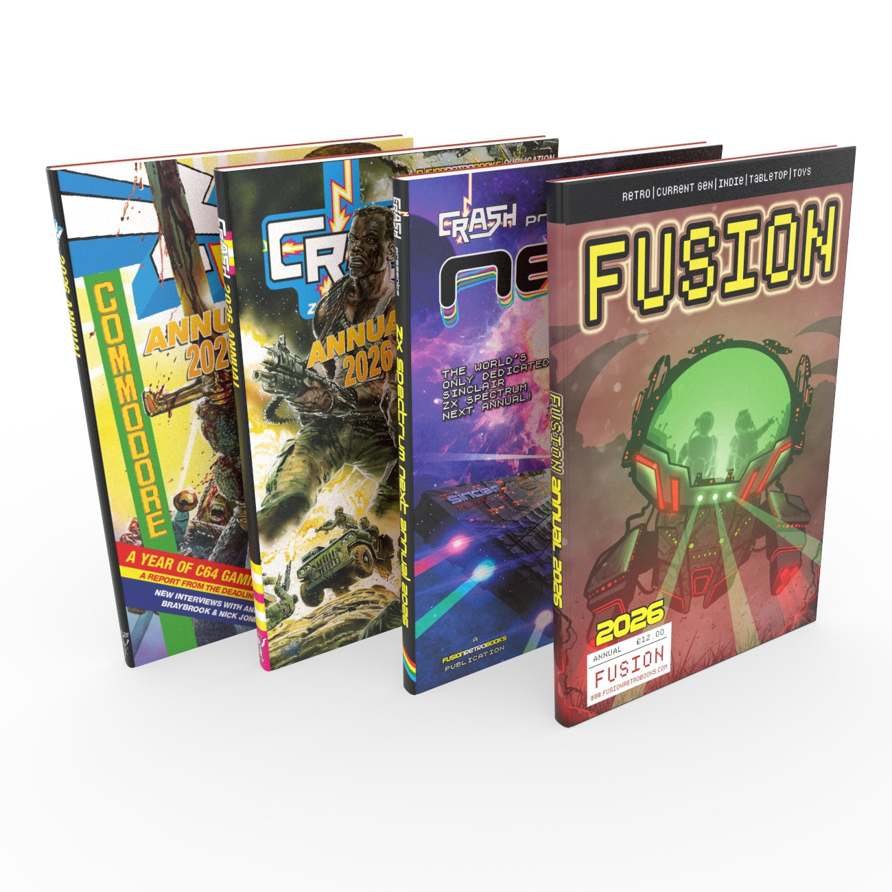 Kickstarter Annuals 2026 | Fusion Retro Books